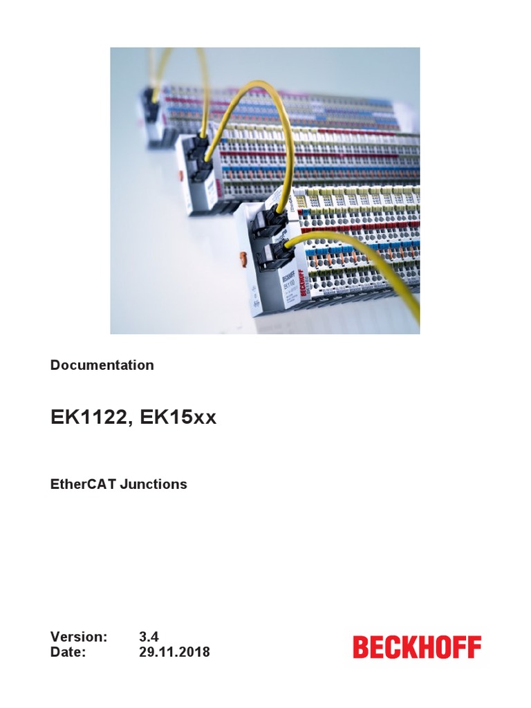 Ek1122 Ek15xxen | PDF | Network Topology | Ethernet