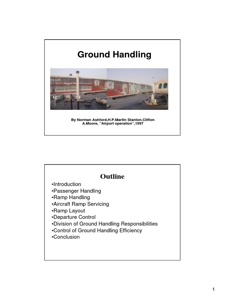 Ground Handling Operations Guide | PDF | Airport | Aviation