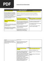 Grade 8 Science Unit Plan Sample Lesson Plans | PDF | Cell (Biology ...