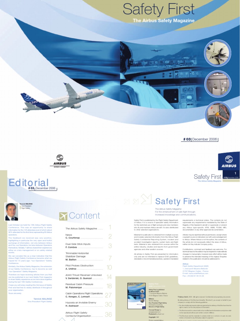 Airbus Safety First Magazine 03 PDF | PDF | Aerospace | Aerospace ...