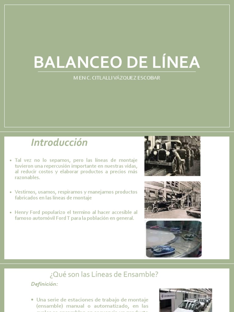 Balanceo de Línea | PDF | Heurístico | Science