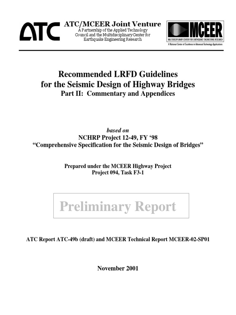Recommended LRFD Guidelines PART II | PDF | Deep Foundation | Earthquake Engineering