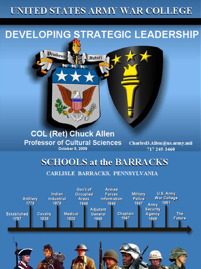 Allen Regional Leadership Forum, EPFP Army War College Presentation Oct ...