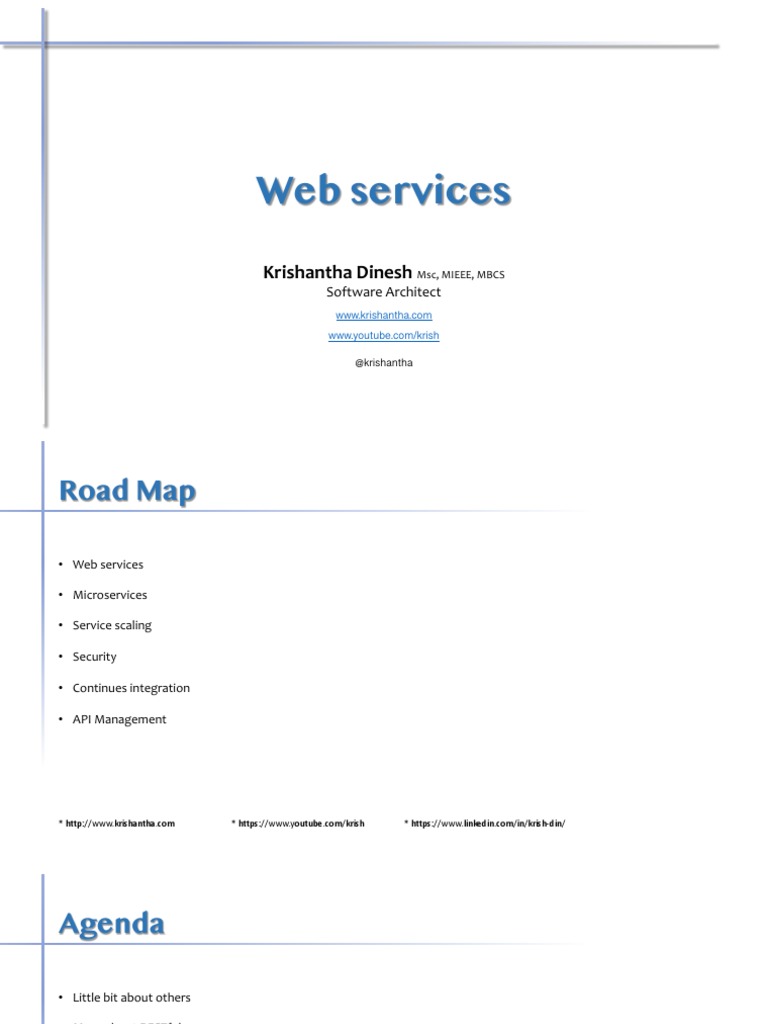 Webservices 190920105036 | PDF | Representational State Transfer | Web Service