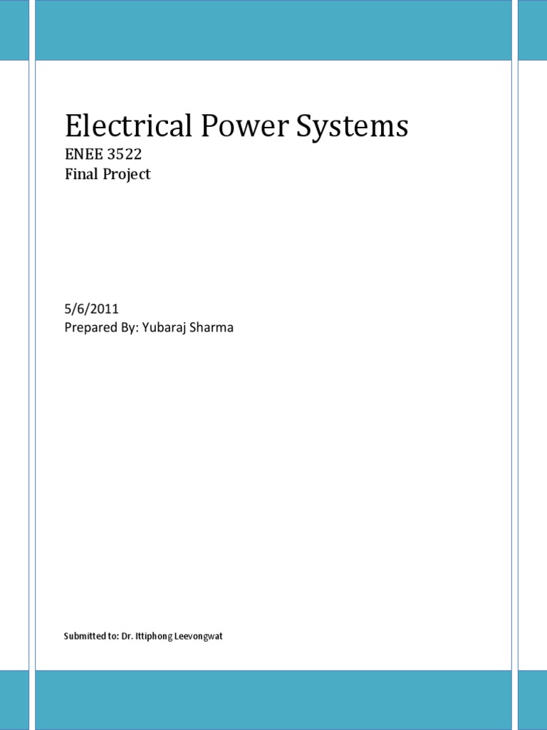 Power Project 1306379919 | PDF | Transformer | Electric Power Transmission