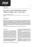 Initial Ergonomics Risk Assessment | PDF