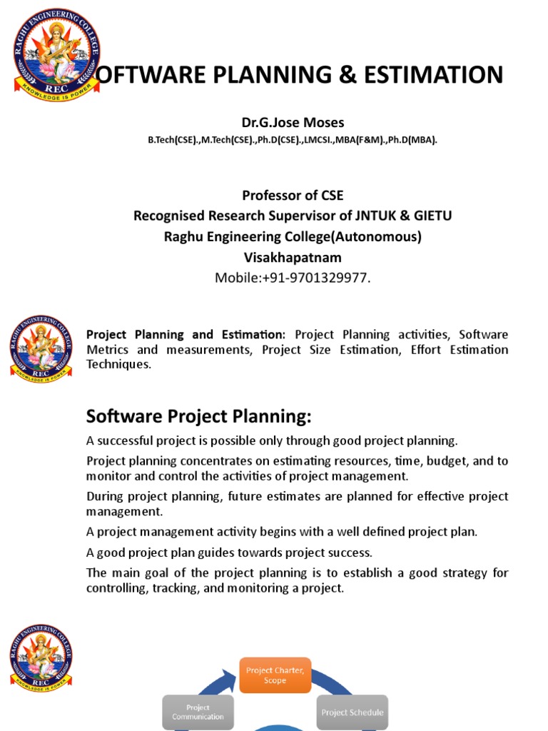 Software Project Planning Guide | PDF | Software Engineering | Computing