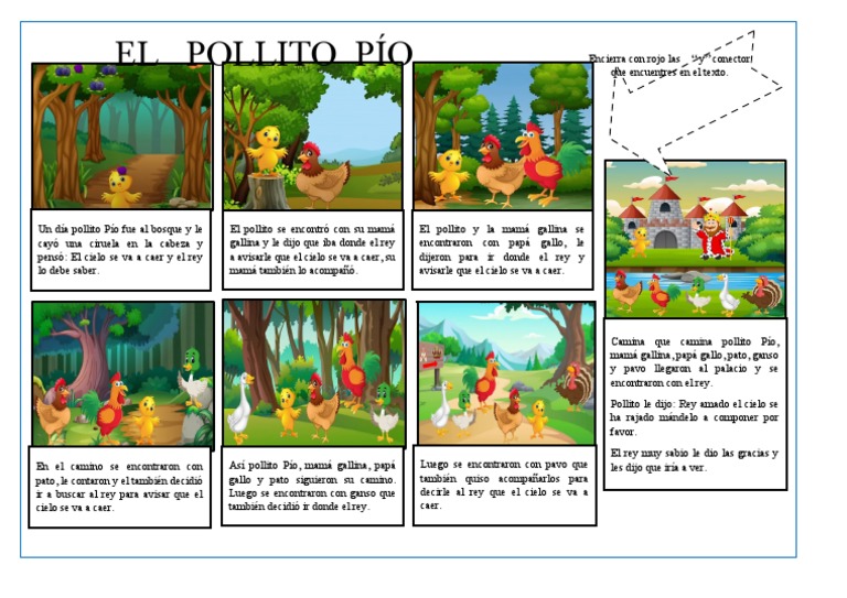 El cuento del pollito Pío | PDF