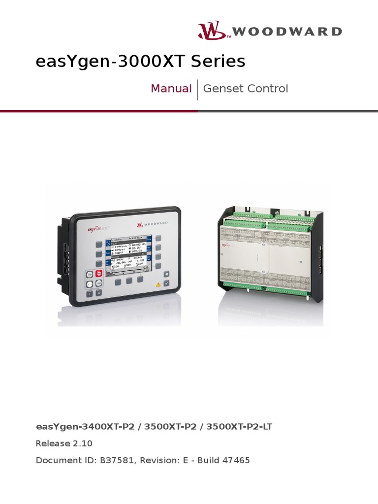 B37581 - TM - Easygen 3400 3500 XT P2 - E PDF | PDF | Electrical Connector | Screw