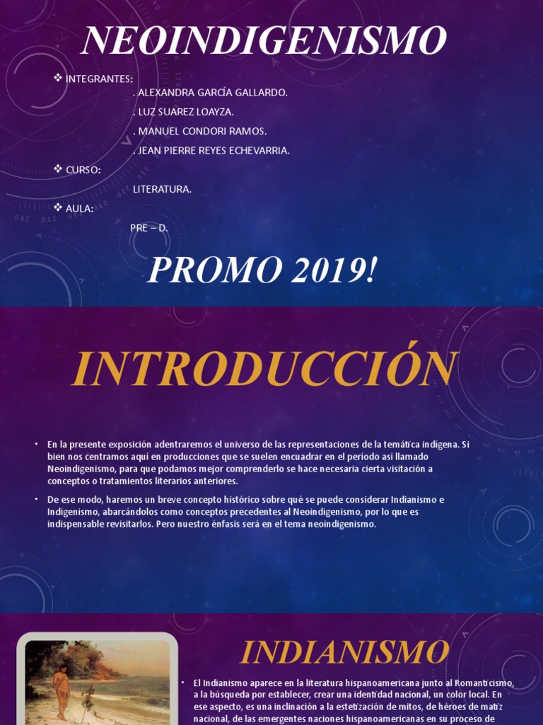 NEOINDIGENISMO | PDF | Realismo literario | Perú