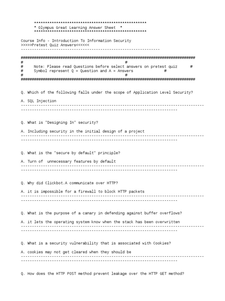Olympus Great Learning Answers | PDF | Transport Layer Security | Password