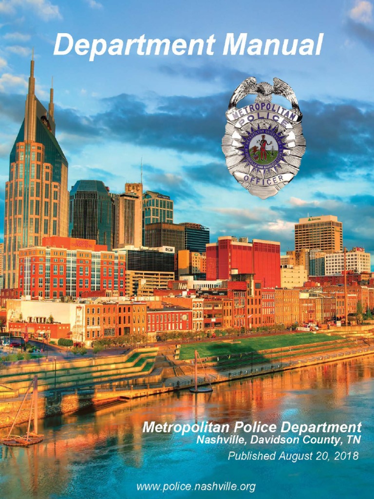 MNPD Manual | PDF | Oath Of Office | Police