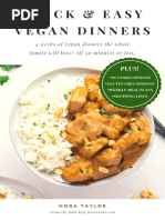 FOrks Over Knives Meal Plan | PDF | Meal | Curry