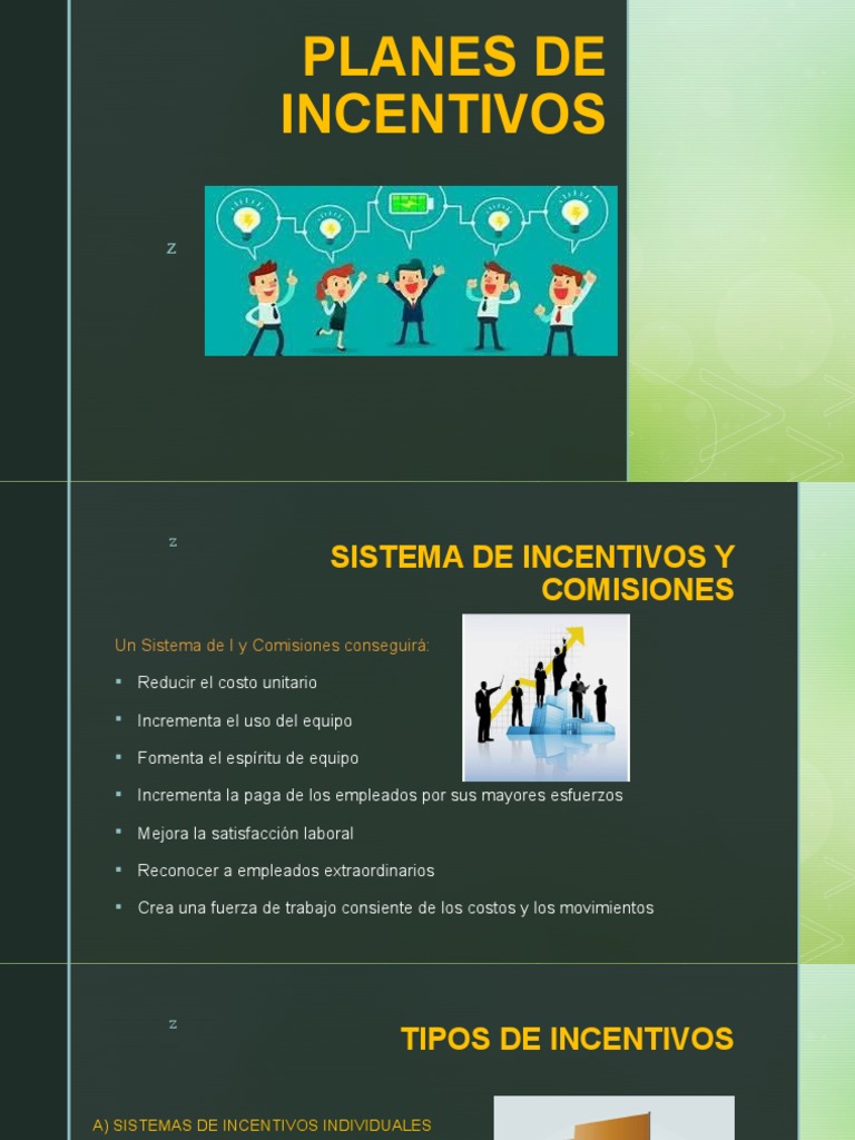 Planes de Incentivos Individuales | PDF | Salario | Beneficio (economía)