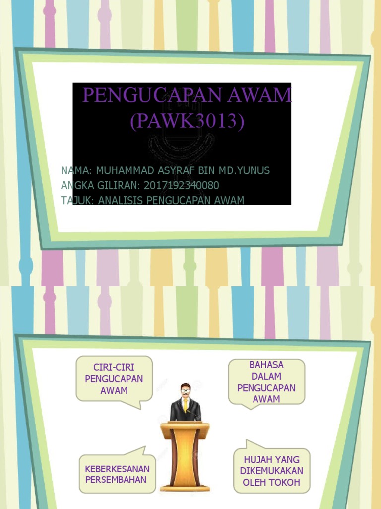Pengucapan Awam | PDF