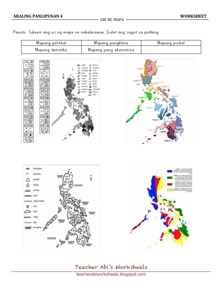AP 4 - Uri NG Mapa | PDF