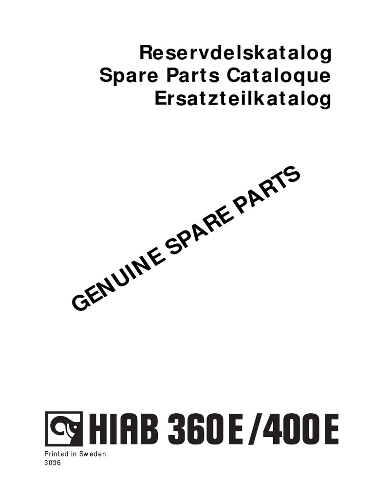 Manual de Brazo Grua HIAB PDF | PDF | Gases | Chemical Engineering