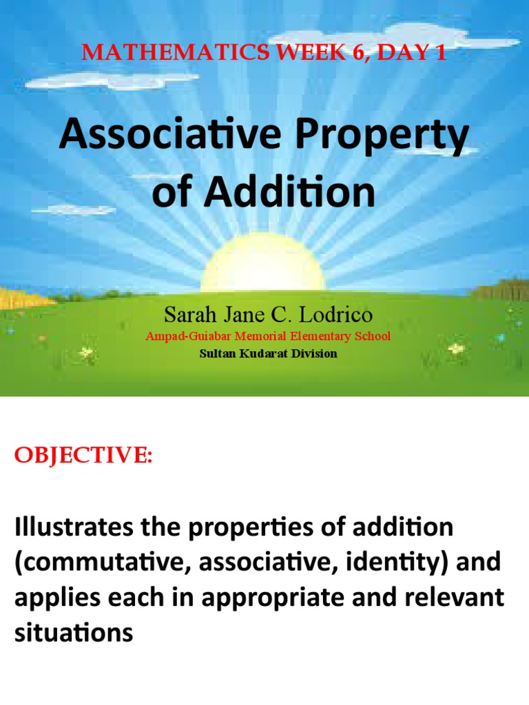 Grade 2 Addition Properties PPT | PDF | Number Theory | Algebra