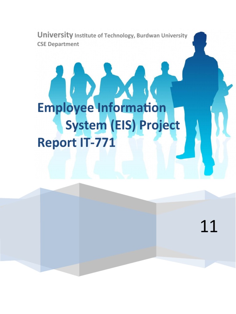 Employee Information System (EIS) Project Report IT-771: University ...
