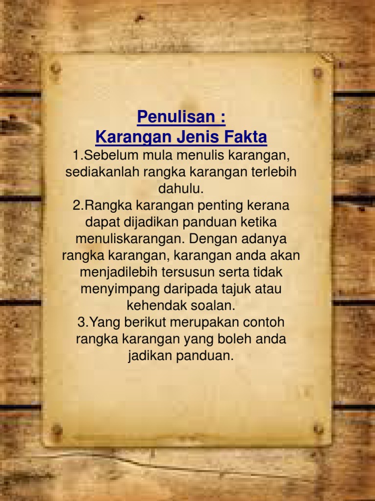 Kerangka Karangan Faedah Komputer | PDF