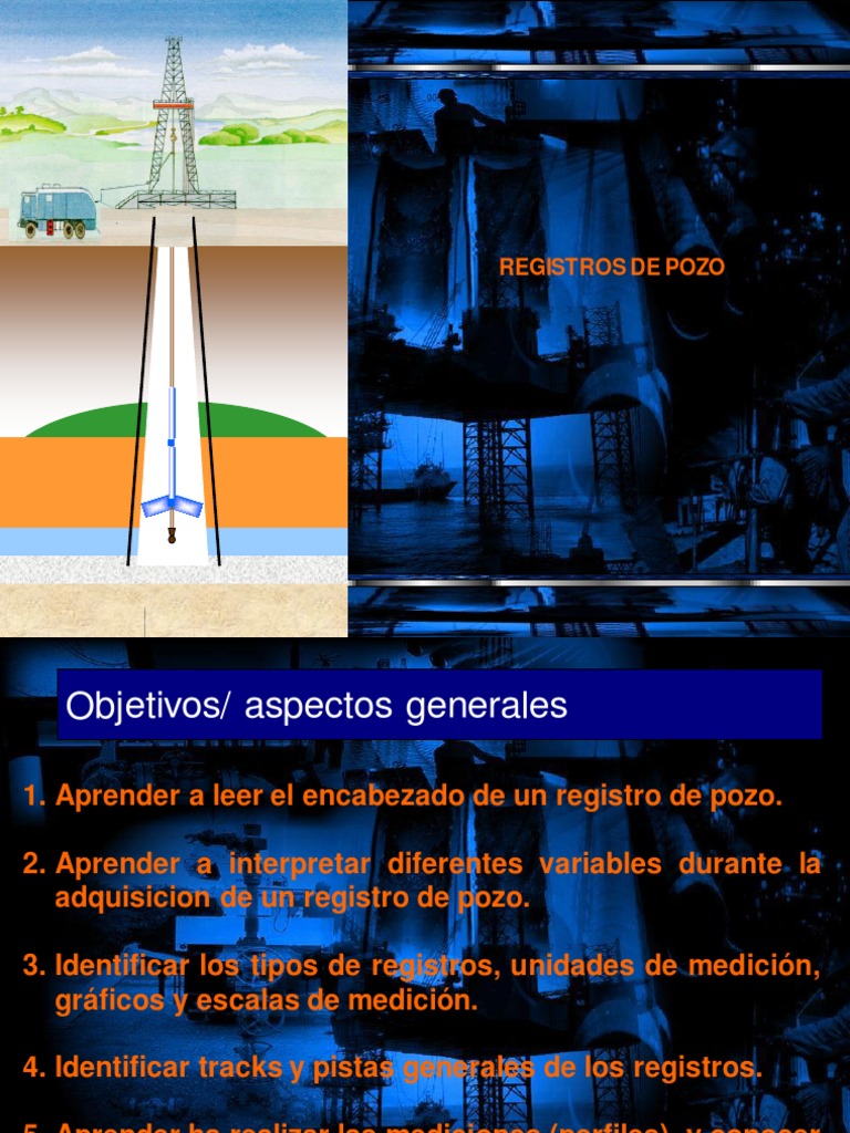 Registro de Pozo 1 | PDF | Permeabilidad (Ciencias de la Tierra) | Petróleo