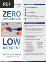 PNB Credit Card Application Requirements | PDF | Credit Card | Visa Inc.