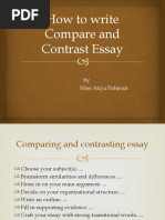 Grade 10 Compare and Contrasts | PDF | Idea | Thought
