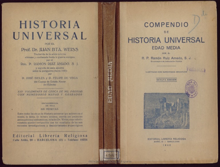 Compendio de Historia Universal 1 | PDF