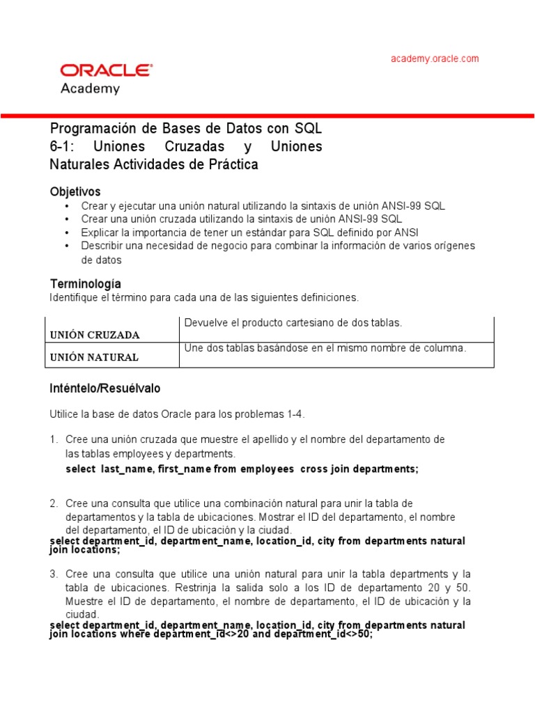 DP 6 1 Practice Esp | PDF
