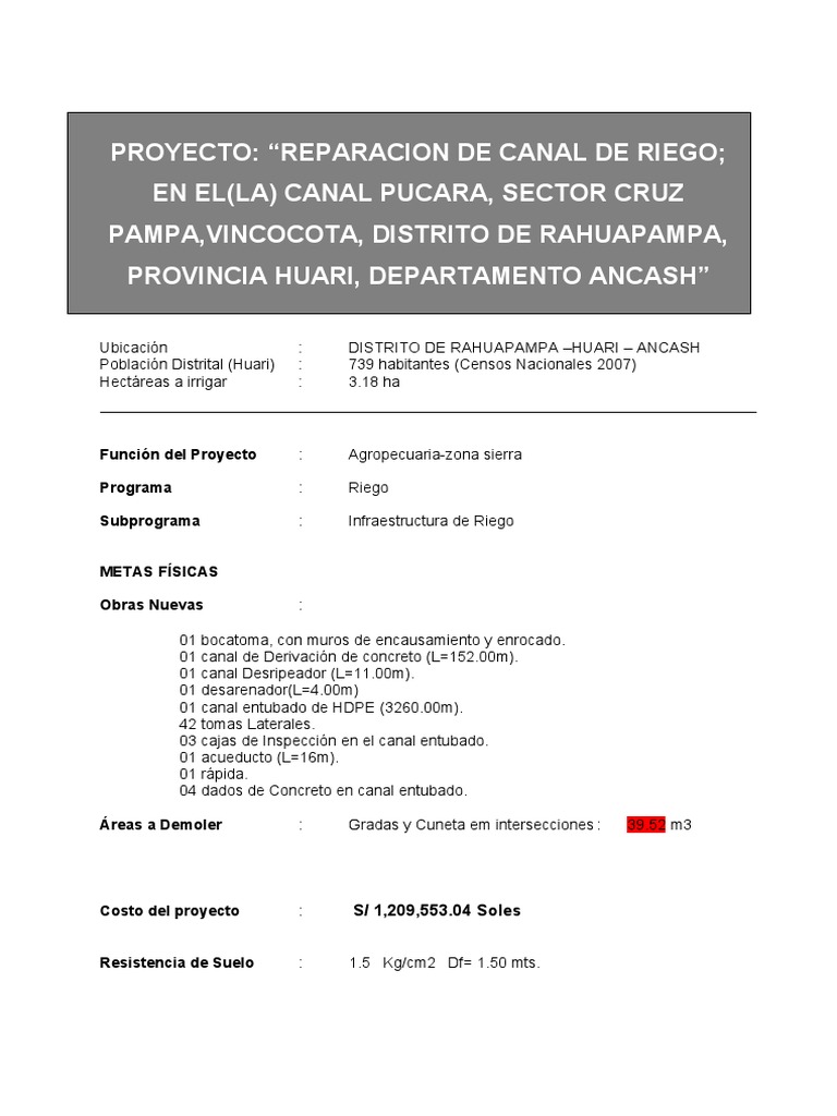 Resumen Ejecutivo | Download grátis PDF | Presupuesto | Economias