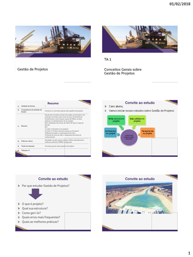 Gestão De Projetos Slides Pdf Gestão De Projetos Business