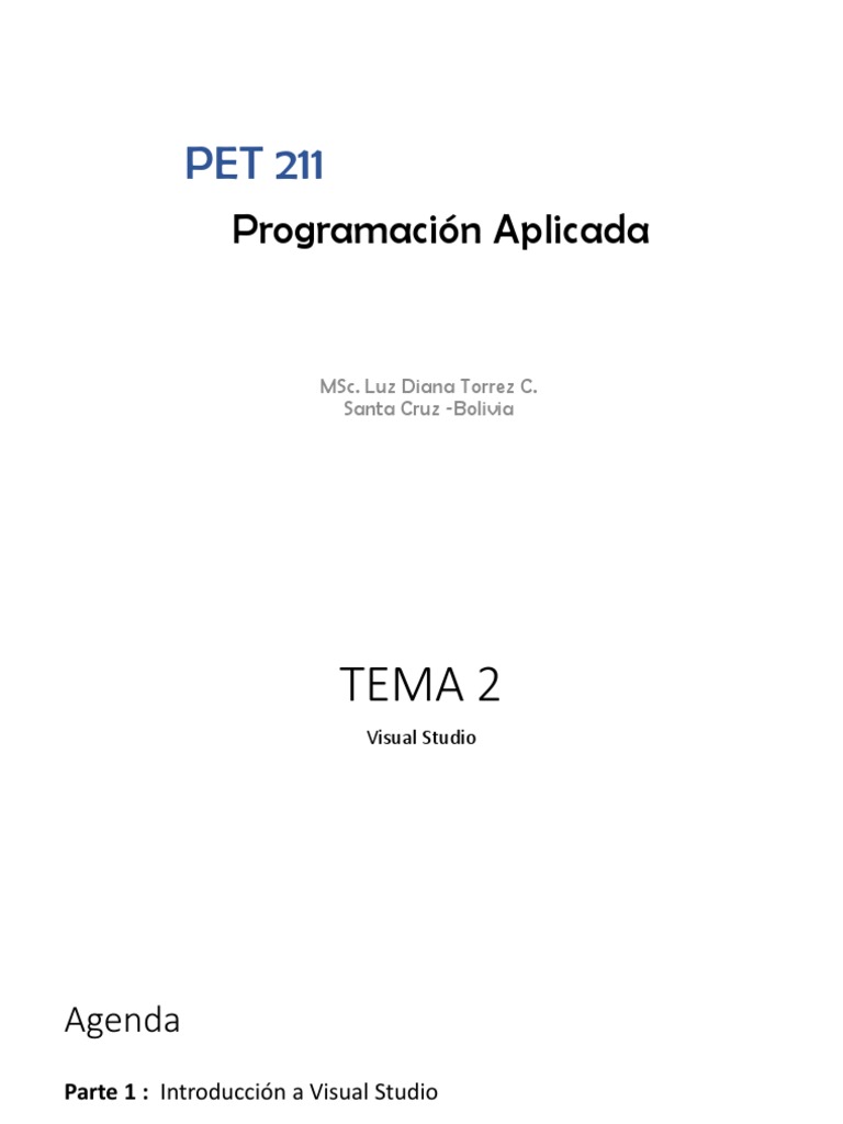 2.1.-Tema2 VB Introduccion | PDF | Microsoft Visual Studio | .NET Framework
