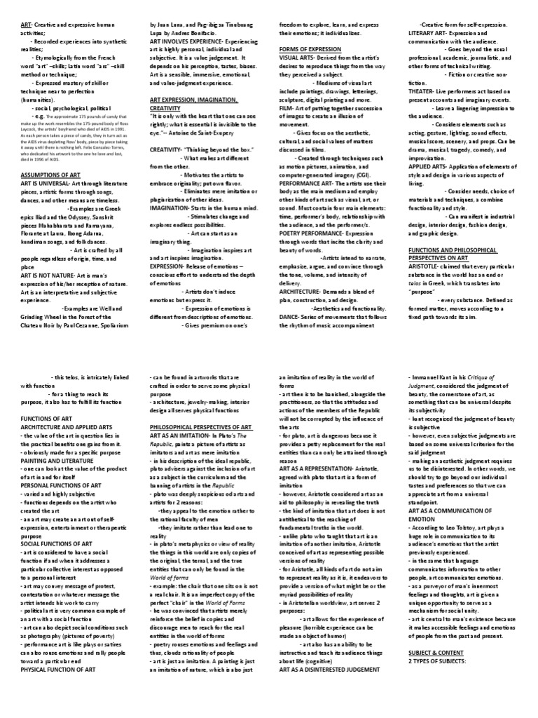 Telos in Greek, Which Translates Into | PDF | Composition (Visual Arts ...