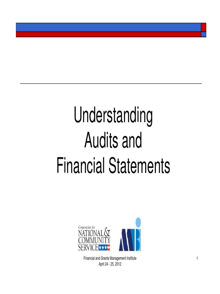 Audit Fs PP 4 13 12 PDF | PDF | Administration Of Federal Assistance In ...