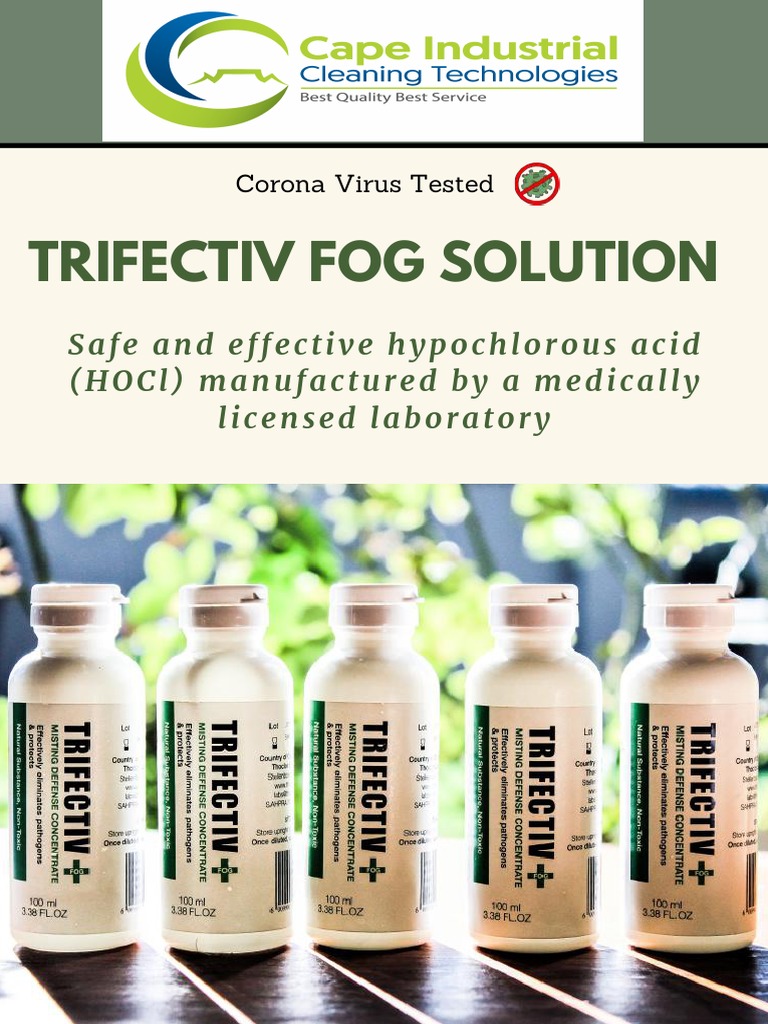 Trifectiv Fogging Solution