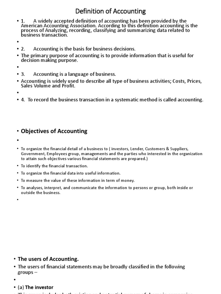 Fundamentals of Accounting PDF | PDF | Debits And Credits | Bookkeeping