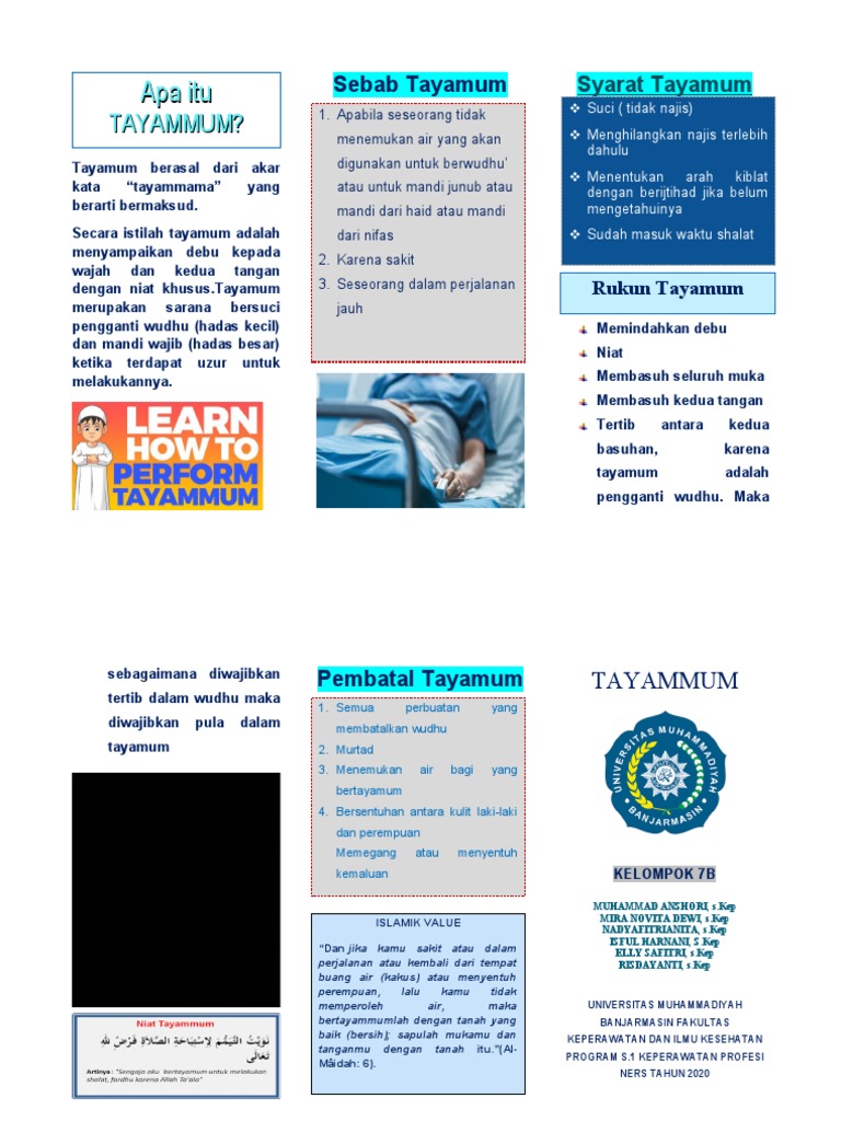 Tata Cara dan Syarat Tayamum | PDF