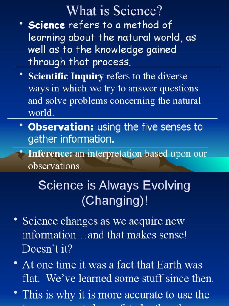 Understanding the Scientific Method: An Introduction to the ...