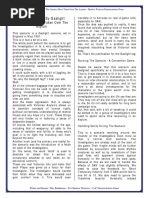 Call of Cthulhu 7th Ed. Combat Cheat Sheet | PDF