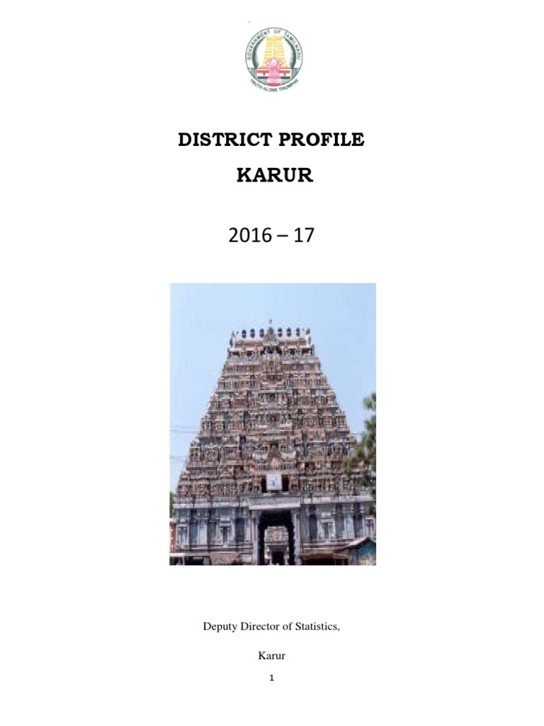 KARUR | PDF | Agriculture