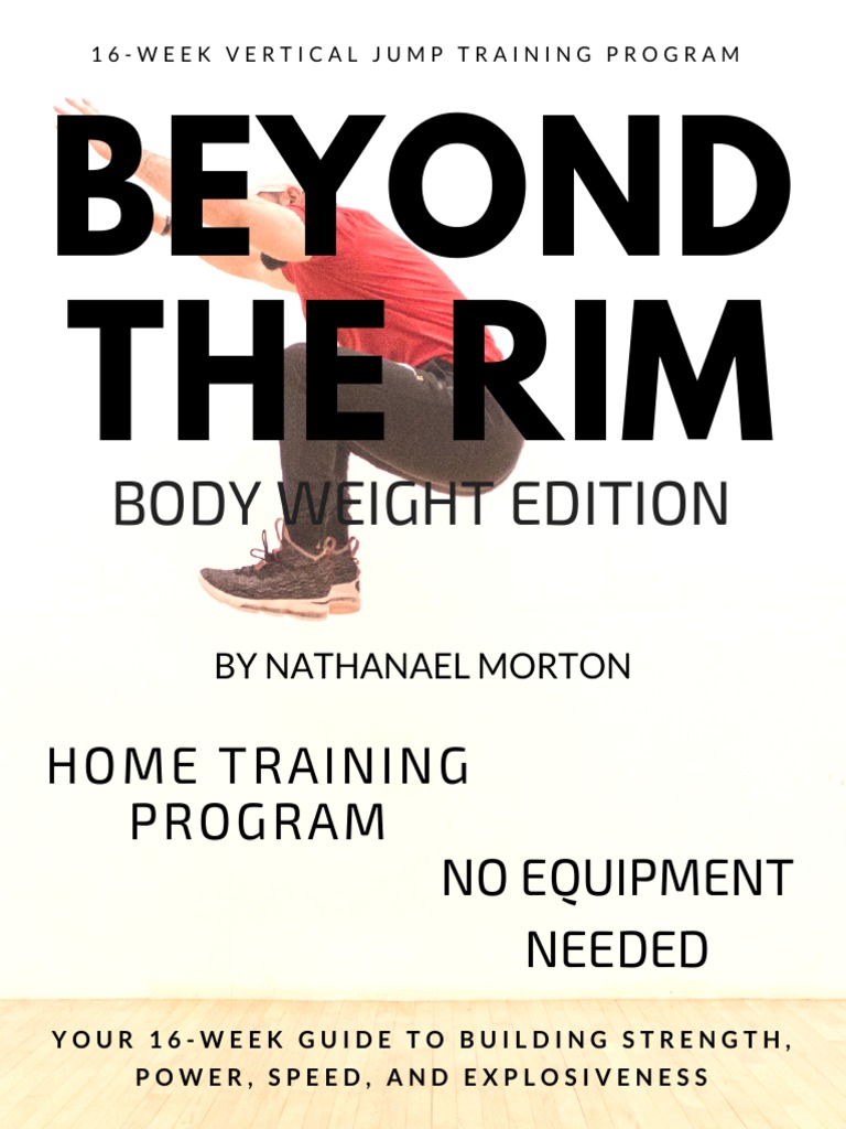 Beyond The Rim - Body Weight Jump Program PDF | Download Free PDF ...