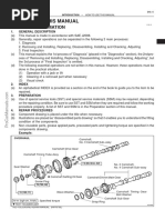 FUSO Service Manual | PDF | Axle | Manufactured Goods