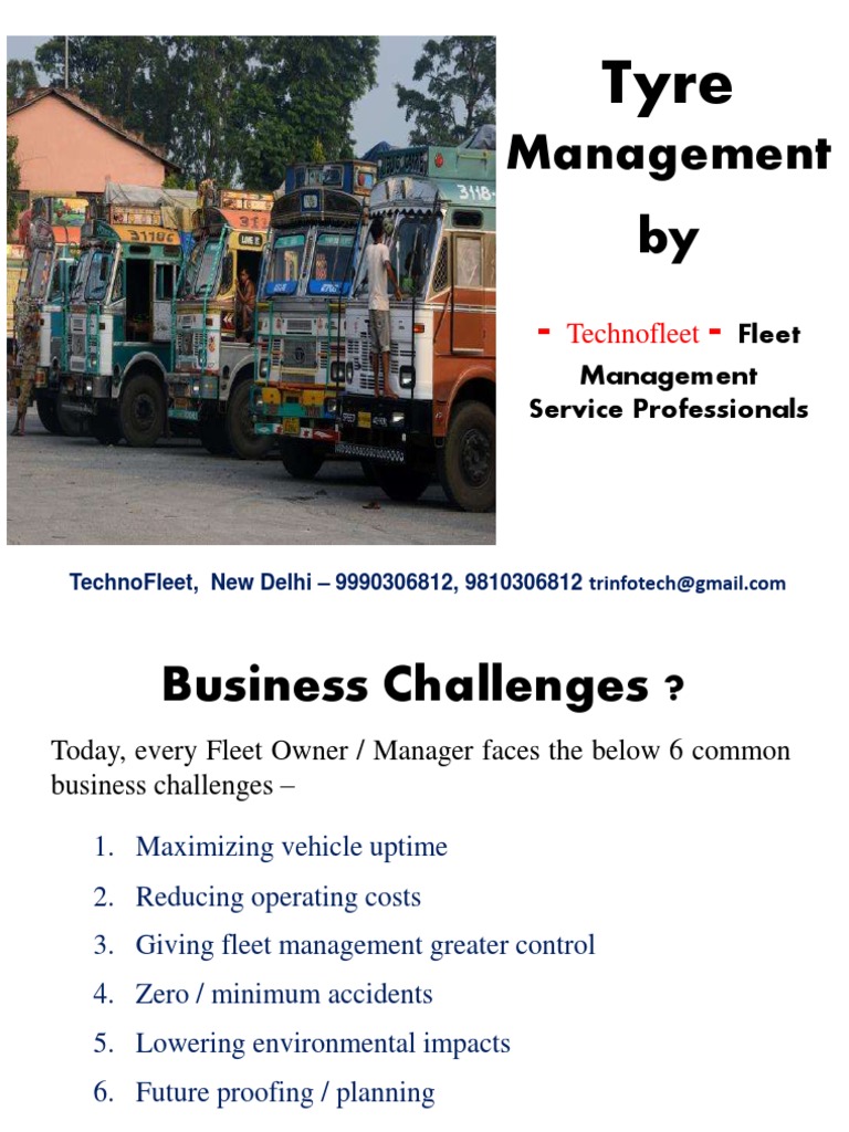 Fleet Tyre Management Solutions | PDF | Tire | Inventory