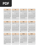 LME Trading Calendar 2023-2033 | PDF | Financial Markets | Trade