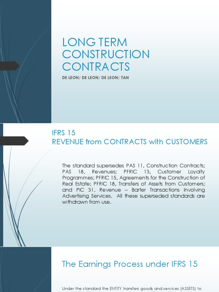 2816 Solution To Long Term Construction Contracts | PDF | Corporations | Business Economics