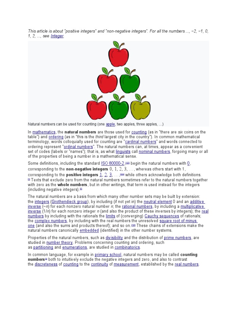 Natural Num | PDF | Natural Number | Numbers