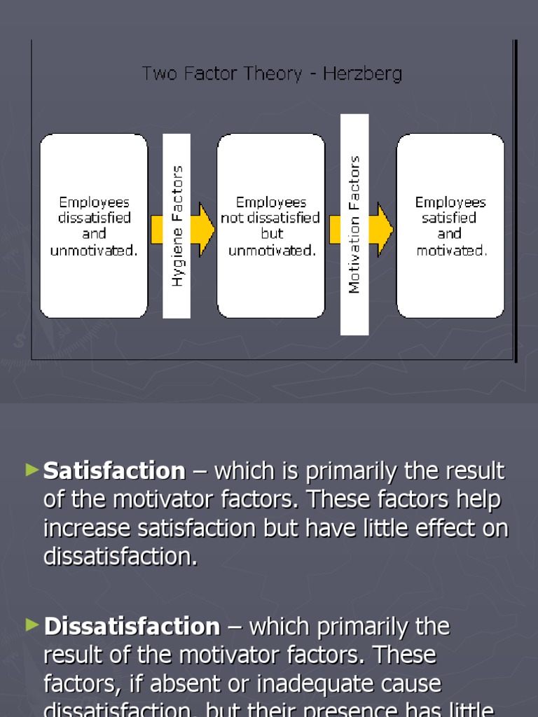 Two Factor Theory | PDF | Career & Growth | Business