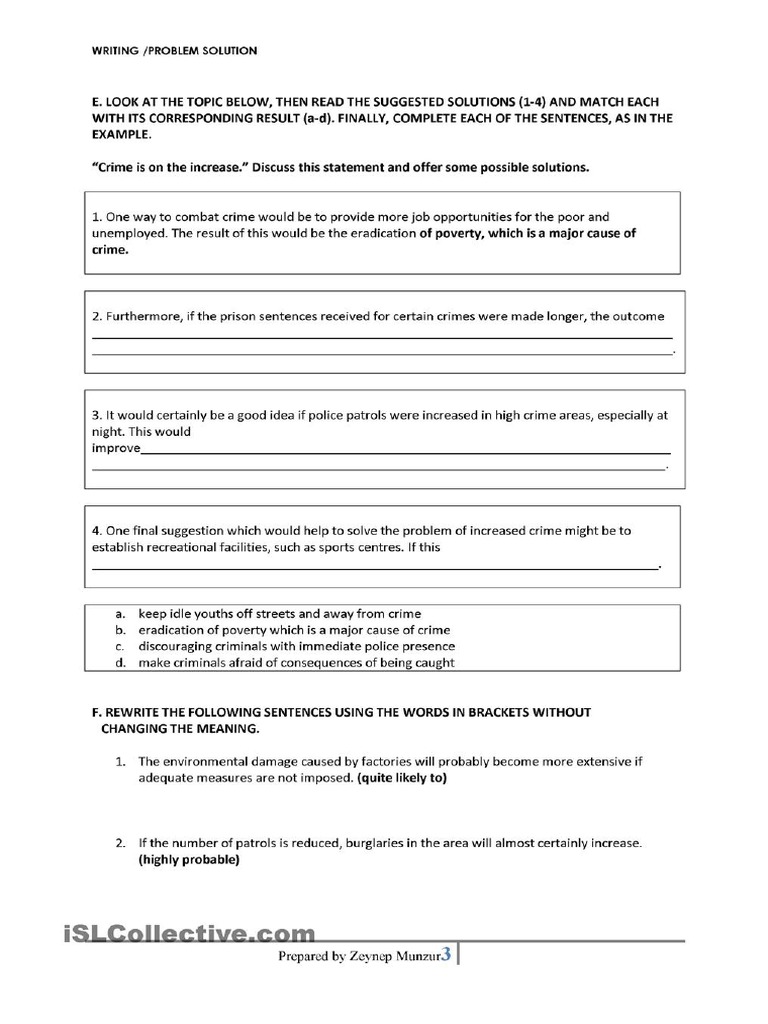 Solutions Handout | PDF