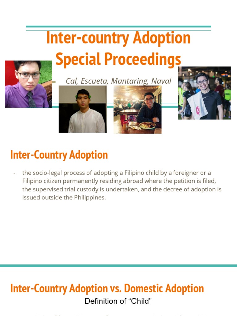 Inter Country Adoption SPECPRO PDF | PDF | Virtue | Government Information