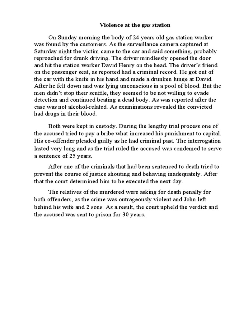 Article On Crime | PDF